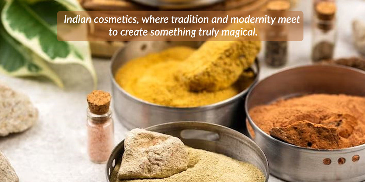Indian cosmetics, where tradition and modernity meet to create somethi