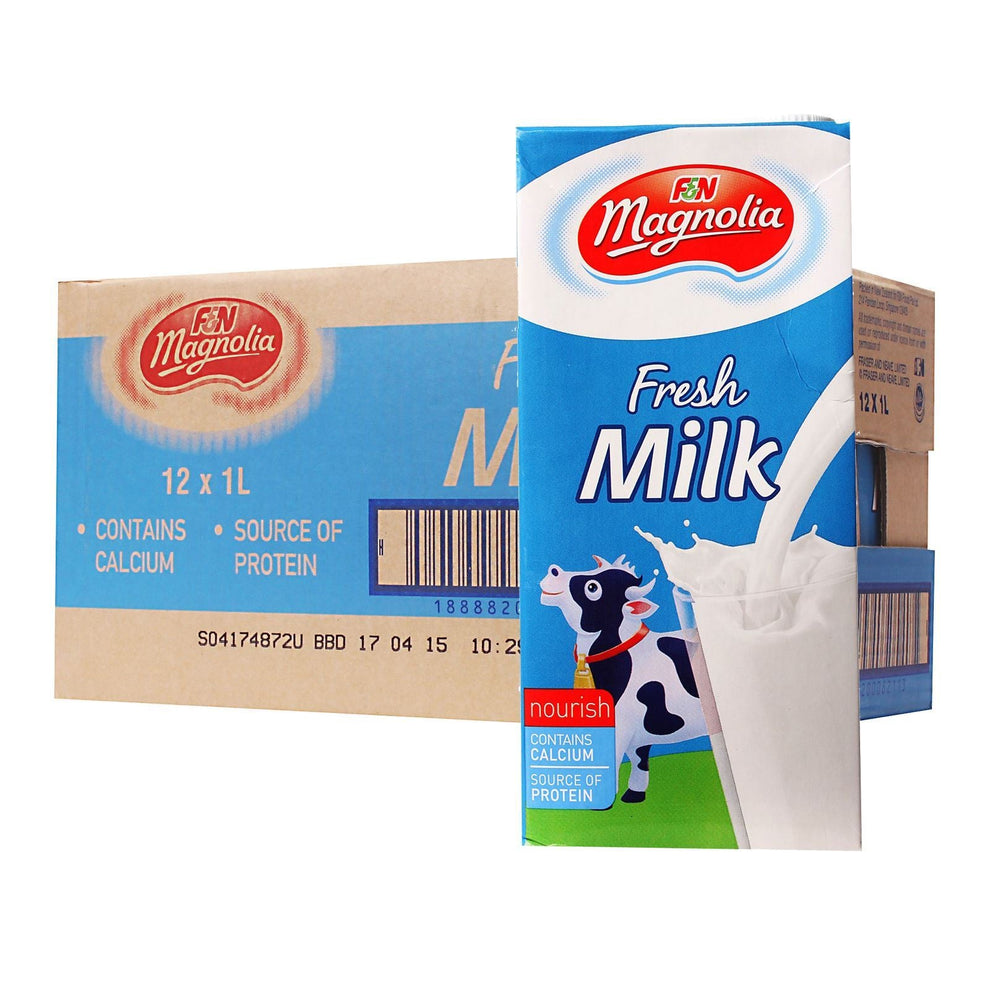 F&N Magnolia Australia UHT Fresh Milk - 12 x 1 L – FromIndia.com