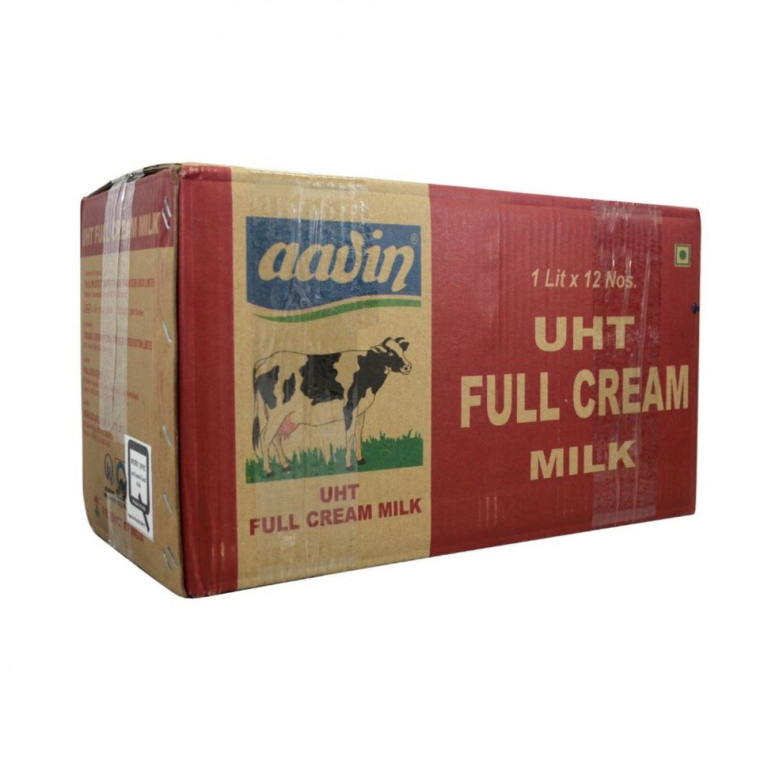AAVIN Full Cream UHT Milk - 12 x 1 L – FromIndia.com