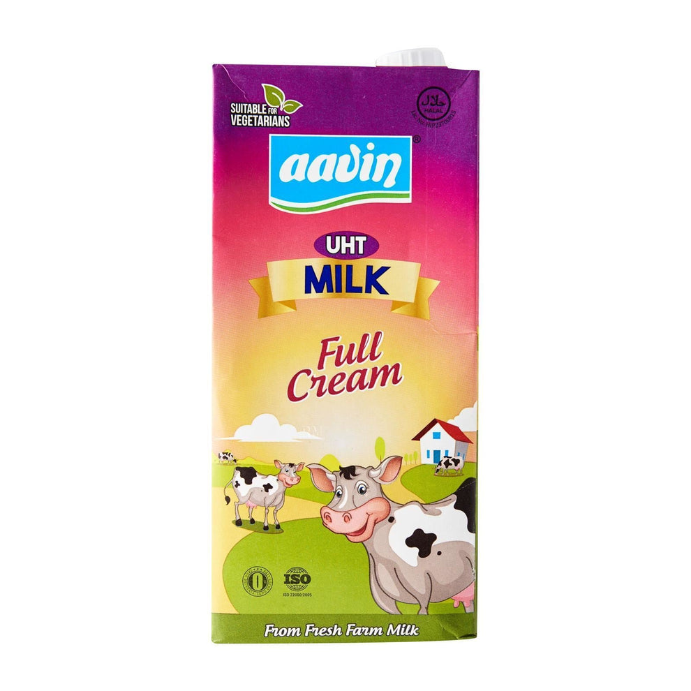 AAVIN Full Cream UHT Milk - 1 L – FromIndia.com