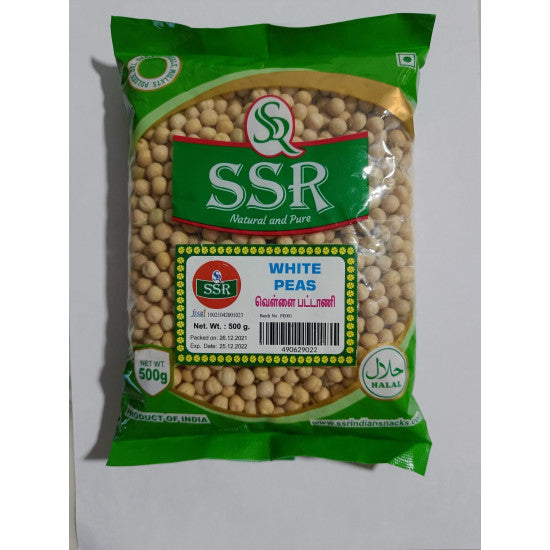 SSR White Peas - 500 g – FromIndia.com