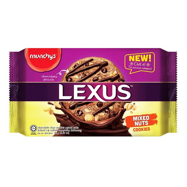 Munchys Lexus Cookies Mixed Nuts Cookies - 189 g – FromIndia.com