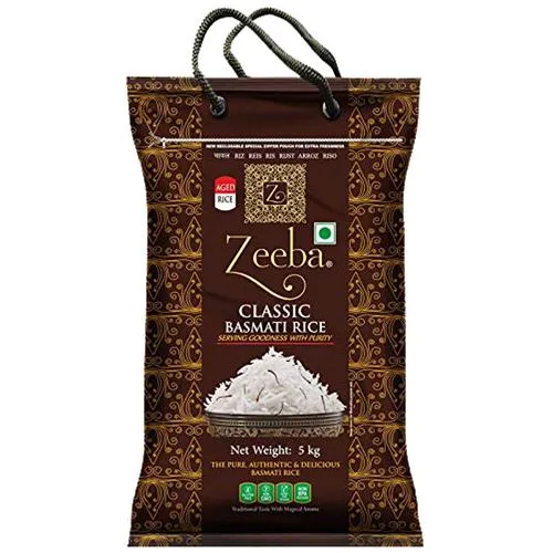 Zeeba Classic Basmati Rice - 5 Kg – FromIndia.com